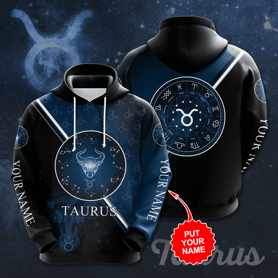 Zodiac Taurus Personalized Unique Hoodie – HotChamps